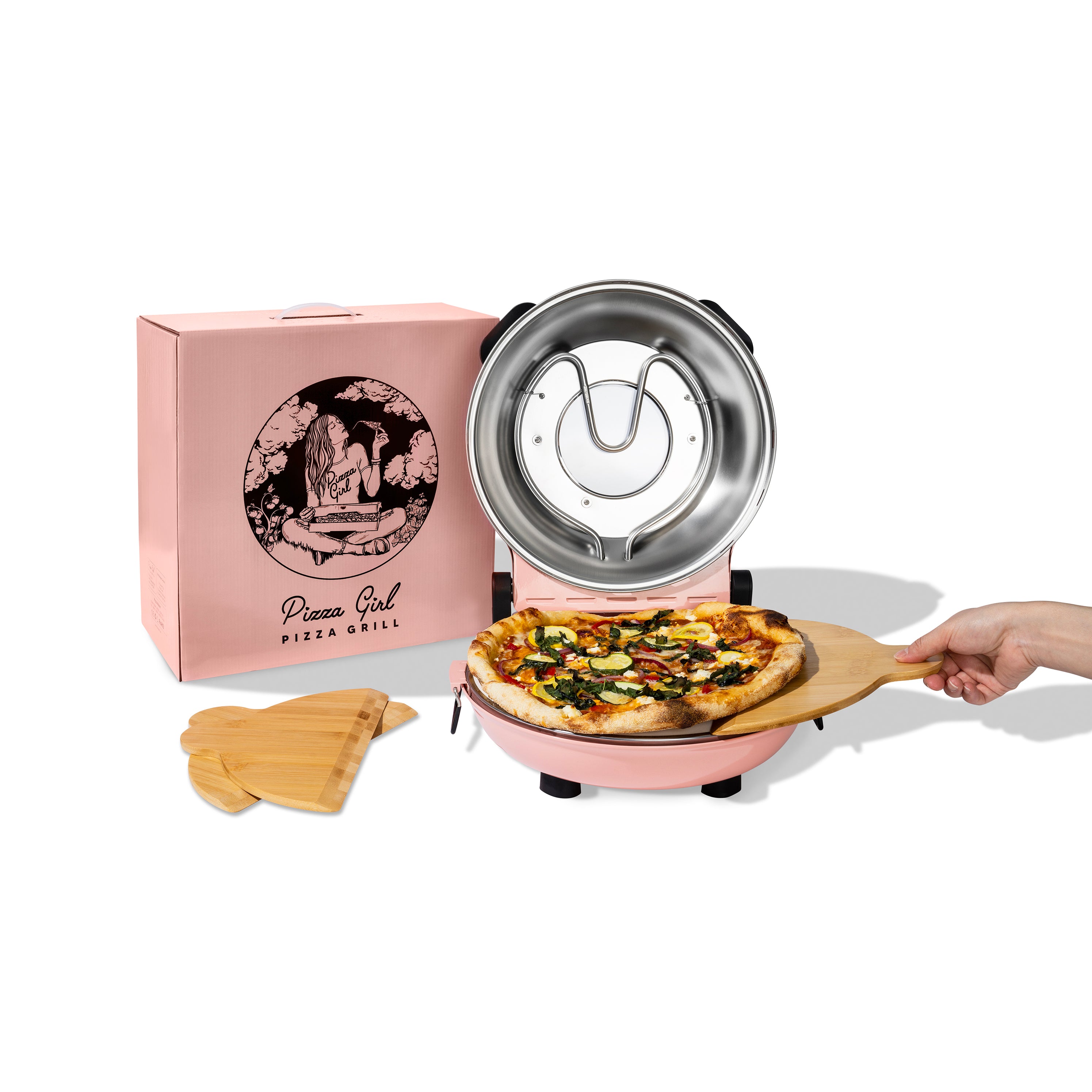 THE PIZZA GIRL PIZZA GRILL - PG PINK – Pizza Girl Inc,